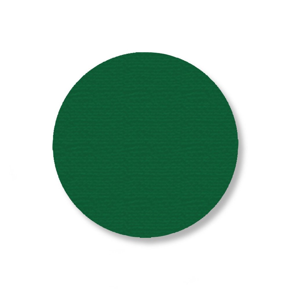 Pastille autocollante ronde - Vert ∅90 mm (Boîte de 100 unités ...